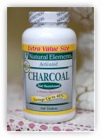 Activated Charcoal Tablets 360 - Natural Elements